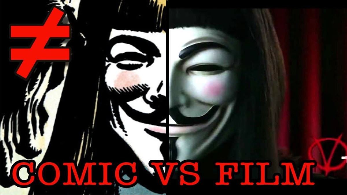 Book vs Movie: V For Vendetta – What’s the difference? – Tyson Adams