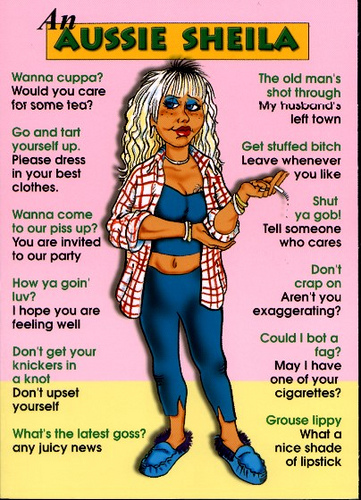 What does the Australian term “sheila” mean? – Tyson Adams